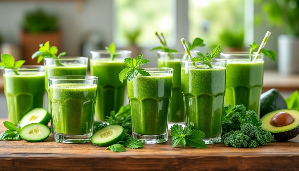 Smoothies verts : 7 recettes détox pour faire le plein d'énergie ...